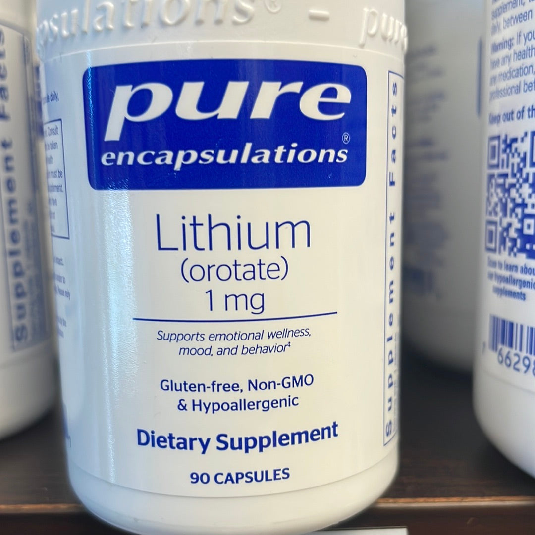 Lithium orotate 90 capsules – LEMUS NATURAL MEDICINE